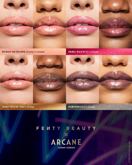 Gloss Labial Bomb Universal Fenty Lip Luminizer Arcane Collection | Sephora
