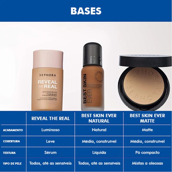 Base Líquida Sephora Collection Best Skin Ever - Sephora